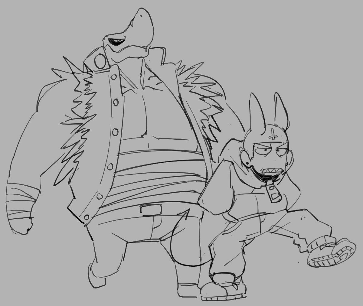 「sketch of @DONDRRR's Cassette Girl 」Caliginous - OPENの漫画