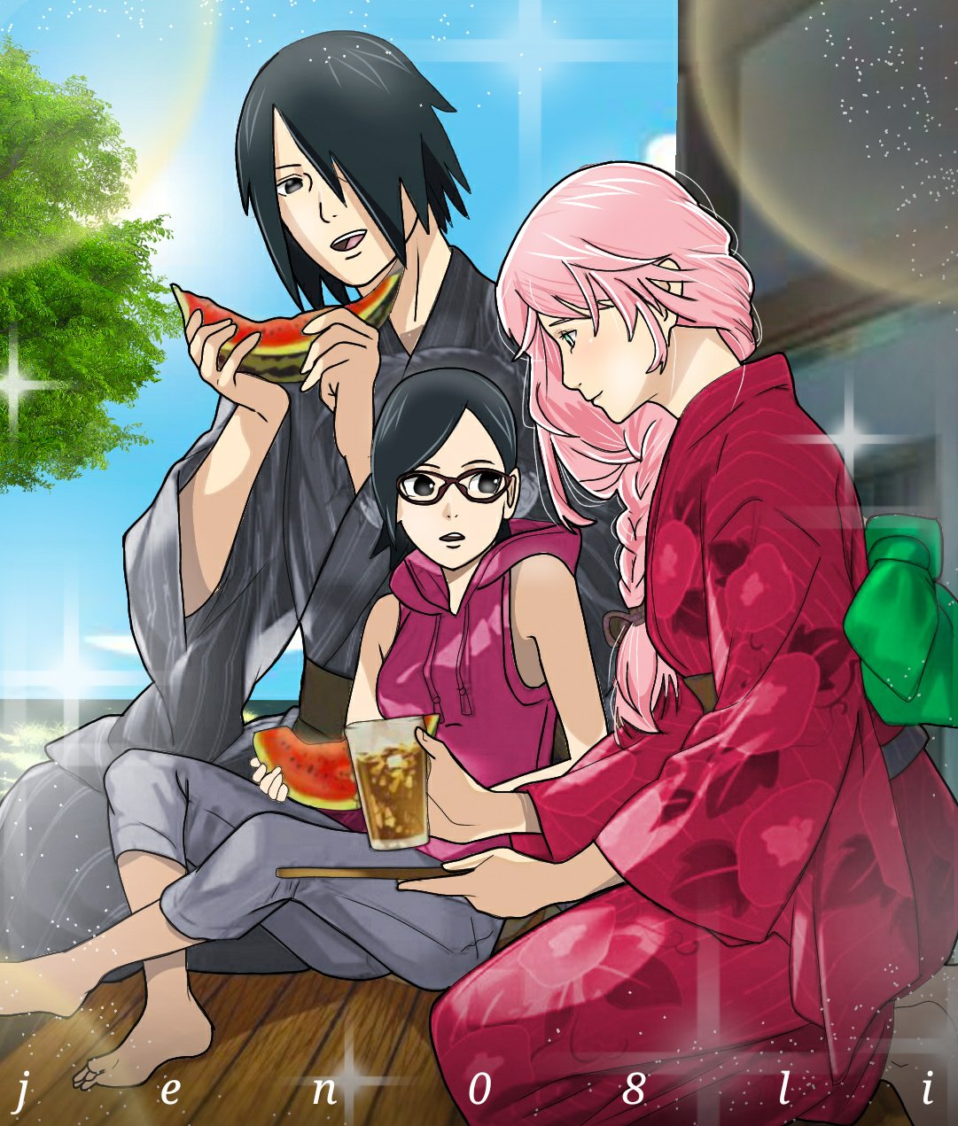 Sasuke Naruto Uchiha Family Tree