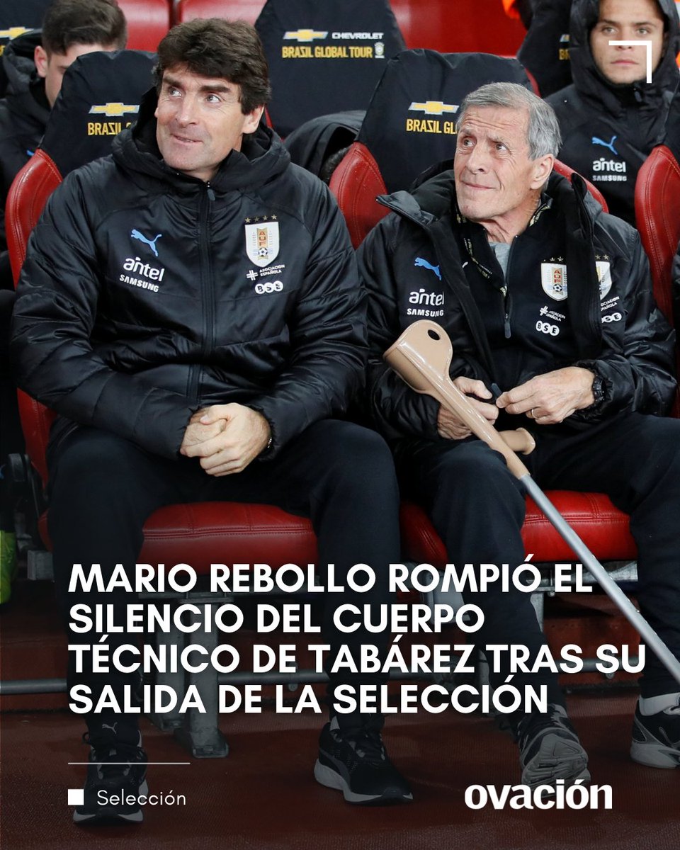 Mario Rebollo rompió el silencio del cuerpo técnico de Tabárez tras su ...