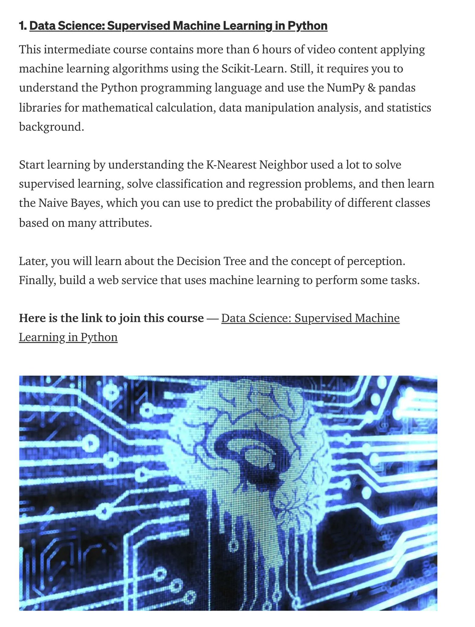 Dr. Ganapathi Pulipaka 🇺🇸 on Twitter: "5 Best ScikitLearn Courses for #MachineLearning and Data ...