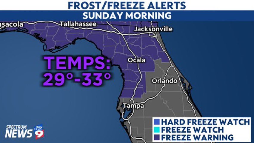 Nic Merianos On Twitter Freeze Warning Has Been Issued For Pasco