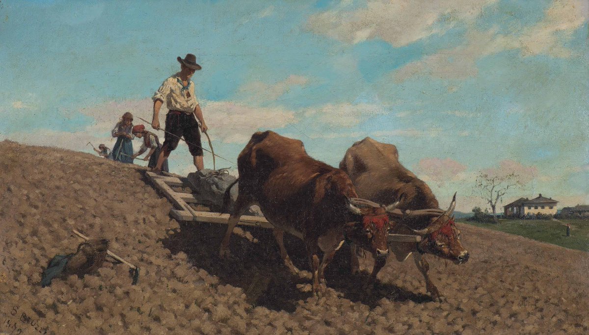 Stefano Bruzzi (1835 – 1911) was an Italian painter Musa Gökce @mus_gokce