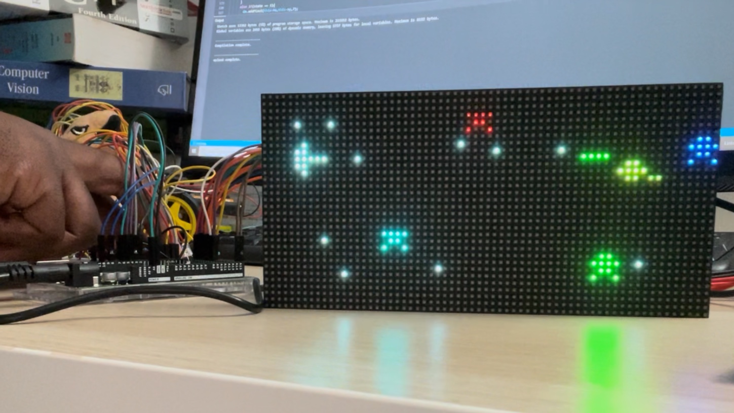 Arduino On Twitter This Arduino Mega Powered Gaming Console Consists Of An Led Matrix Screen 9821