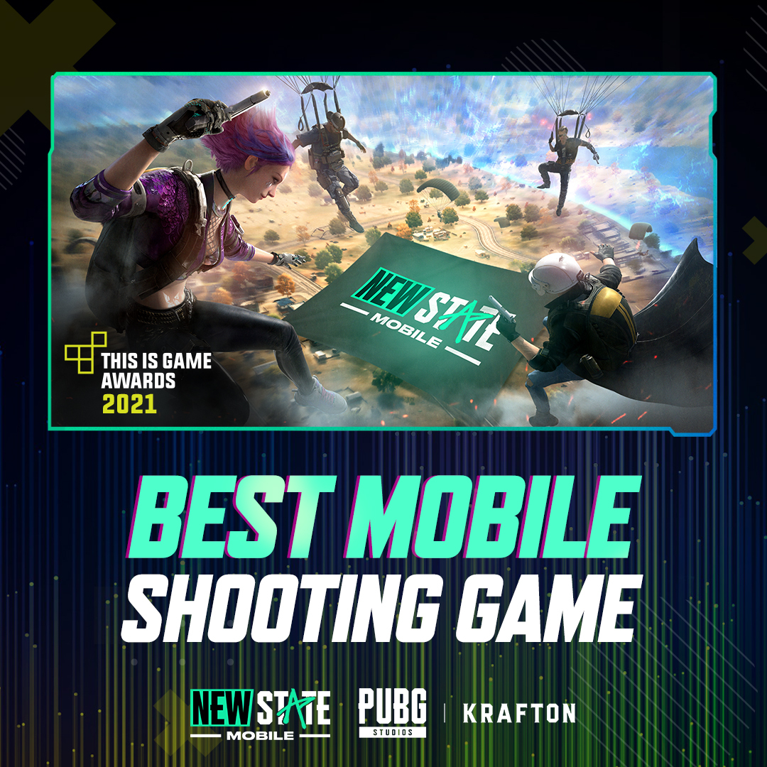 Thanks to your support, NEW STATE MOBILE was selected as the Best ...