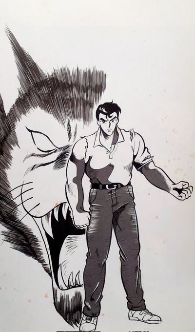 1989年作品『熱い牙』 飄々として強くて優しい主人公が描き.. | ごん屋 さんのマンガ | ツイコミ(仮)