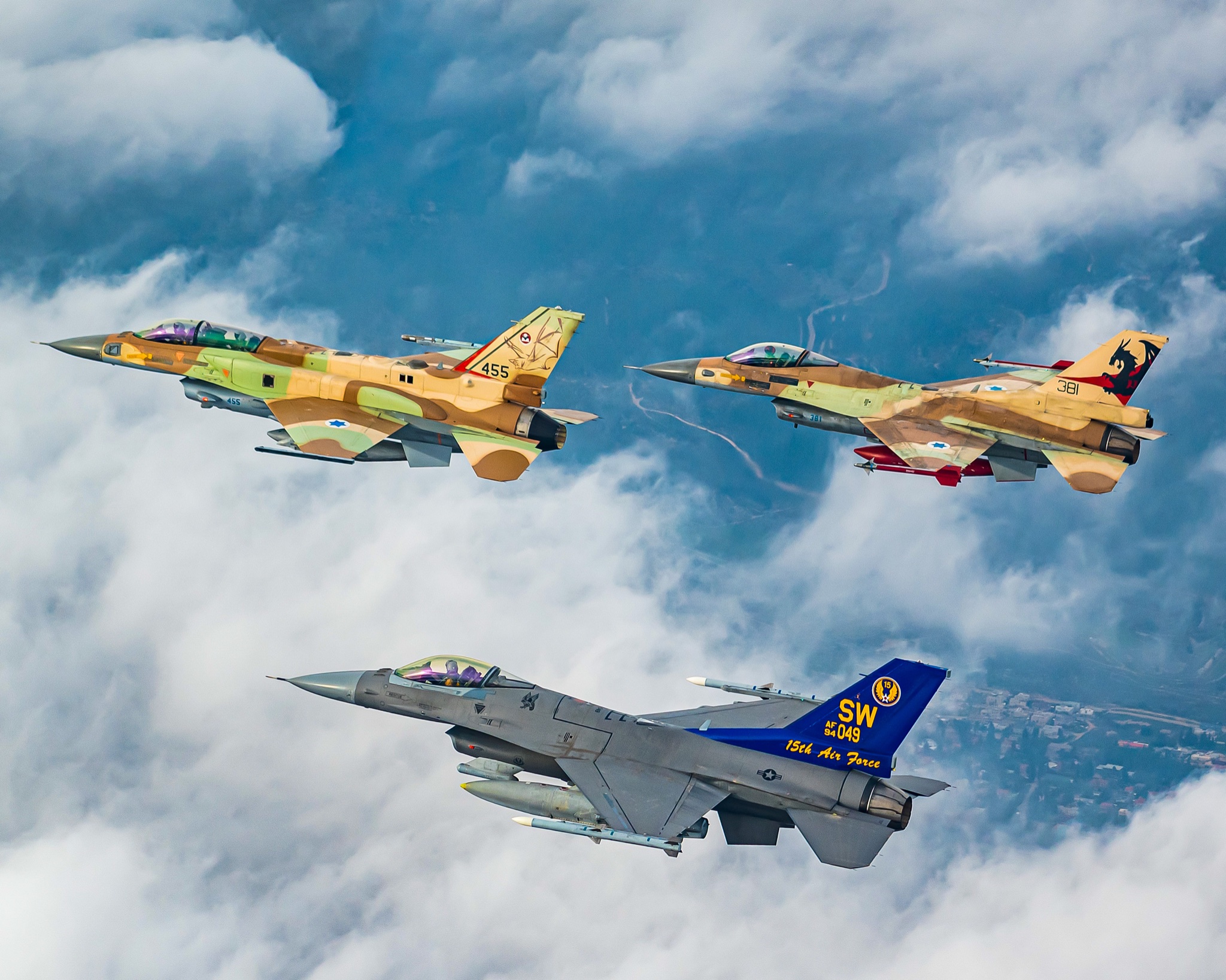 55th Fighter Squadron F 16