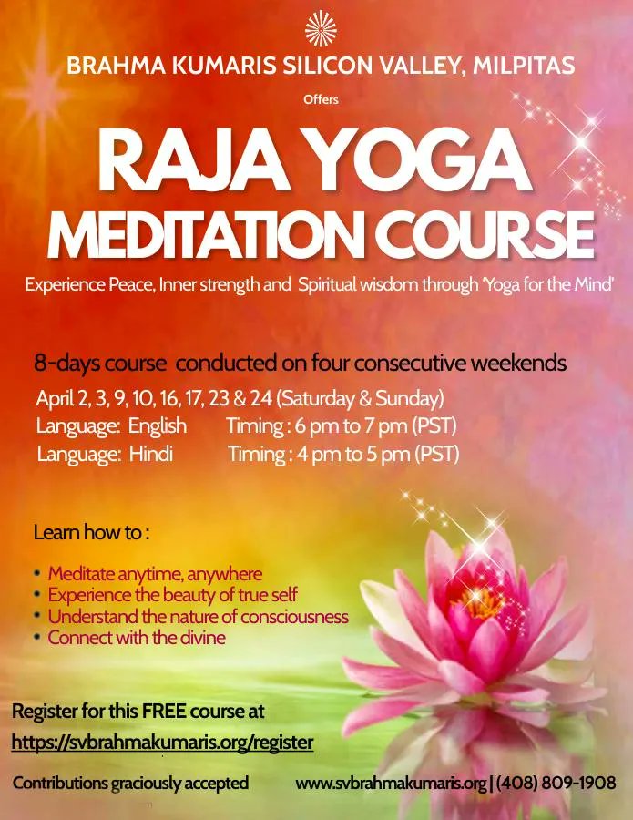 Raja Yoga Meditation Images