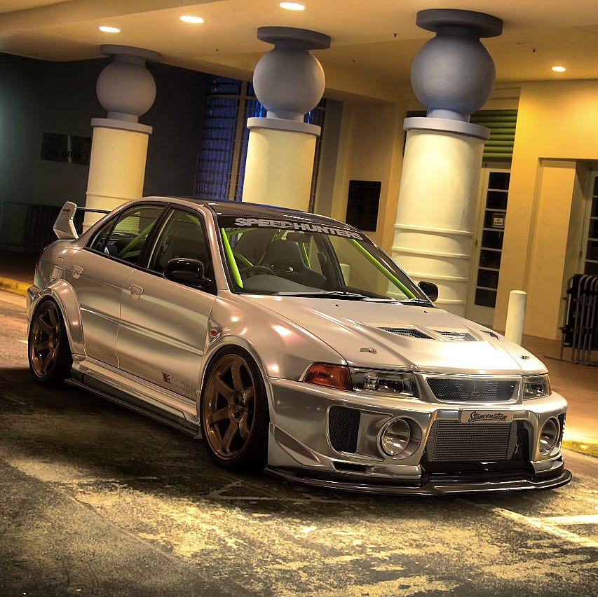 Stanced Evo 5