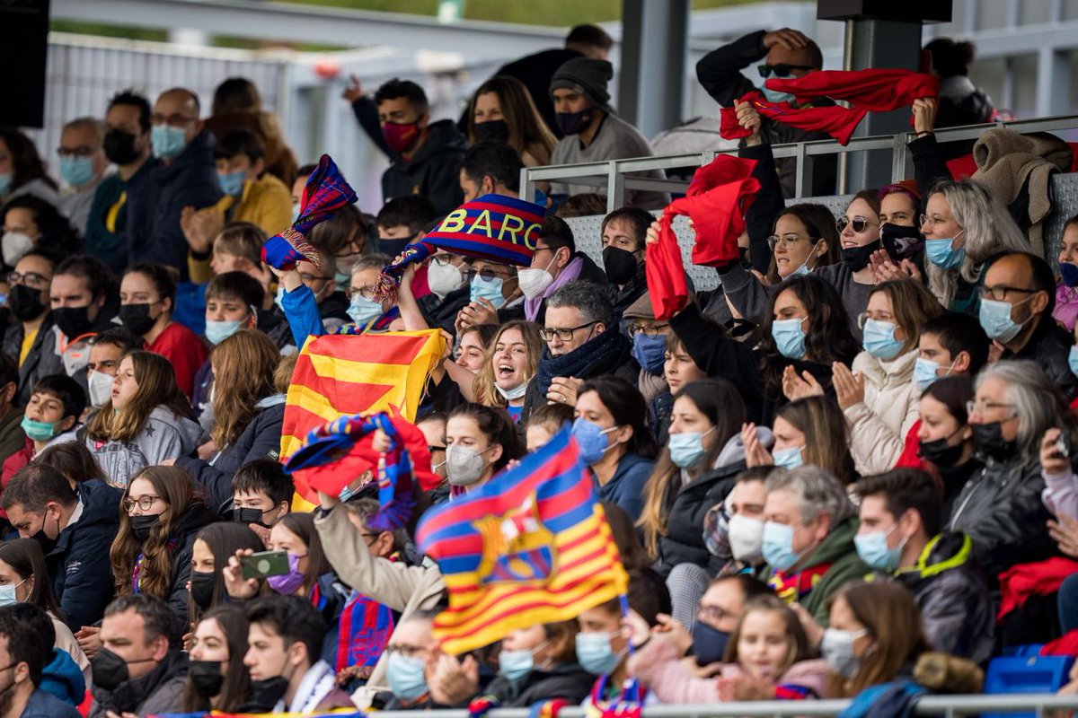 [FCBfemeni] New Johan Cruyff Stadium attendance record in an official ...