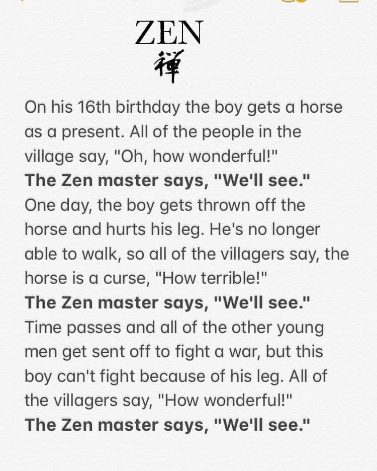 #Zen master #Charlie Wilsons #war , great outlook on life #sundayvibes ...