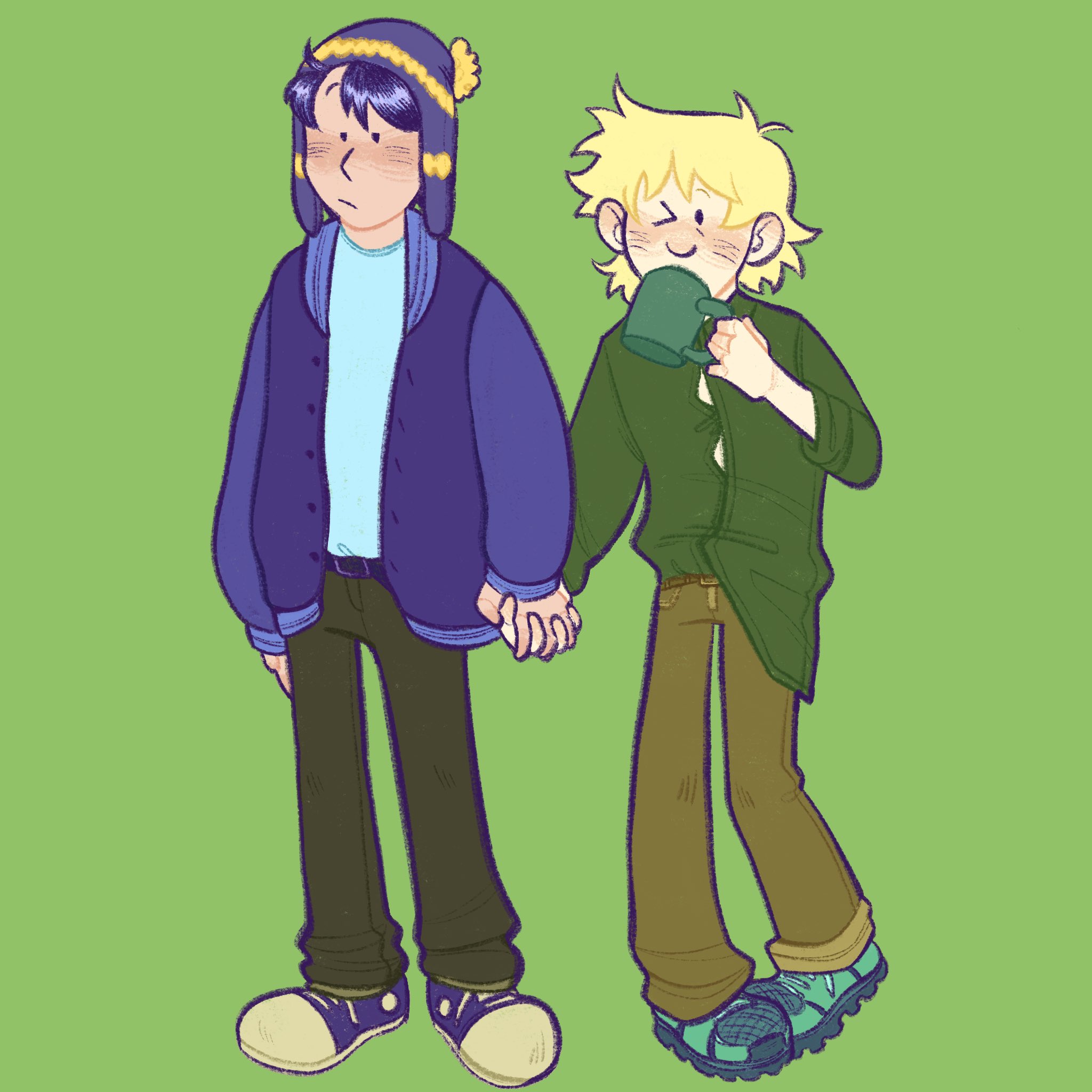 Craig X Clyde Craig, Clyde And Tweek Sketches (South Park) By