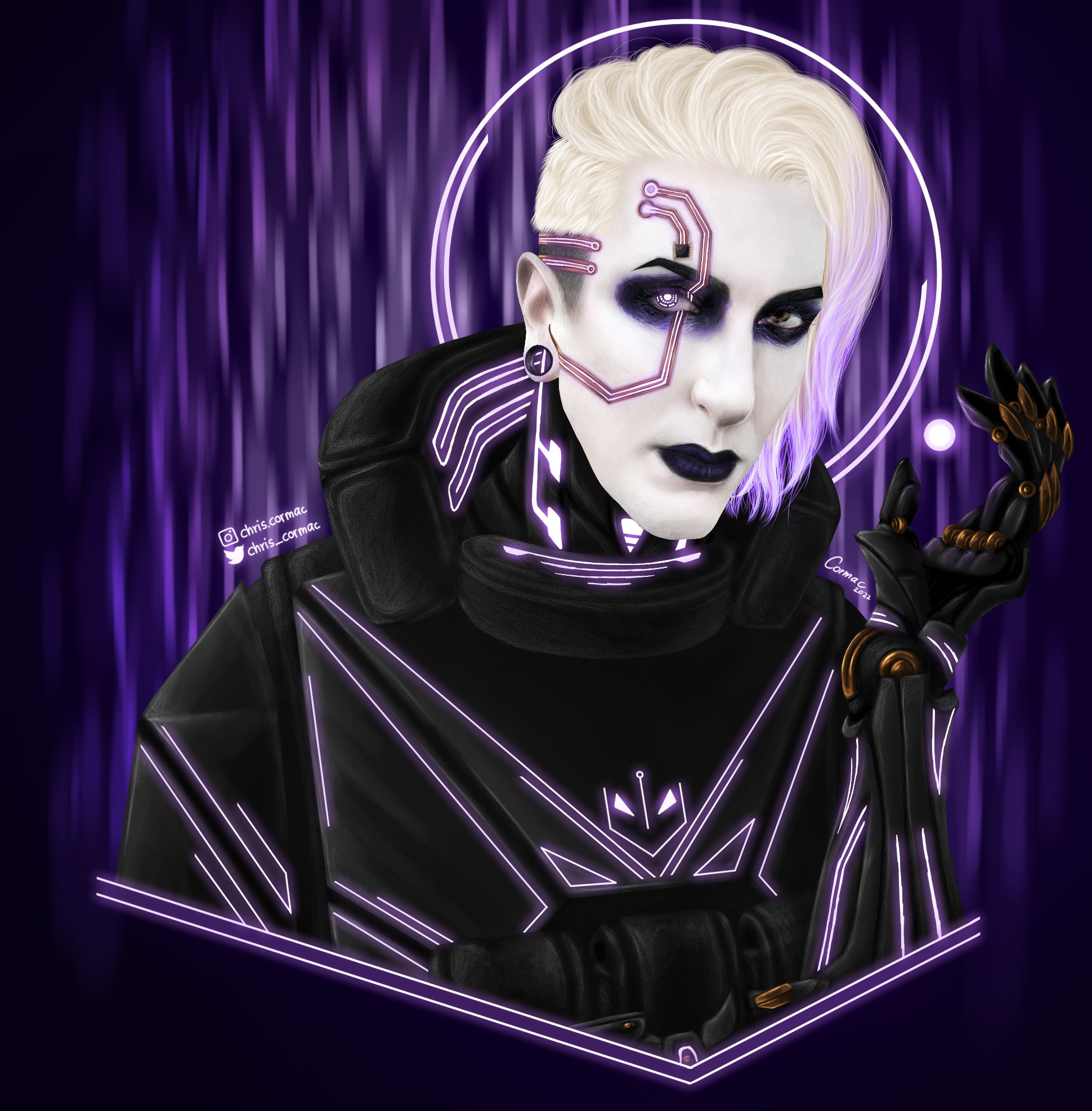 Motionless In White Chris Drawing