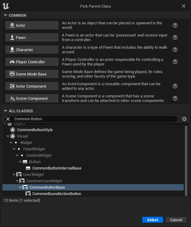 Mike Prinke on Twitter: "Time for another quick Common UI tutorial in #UnrealEngine5! Last time ...