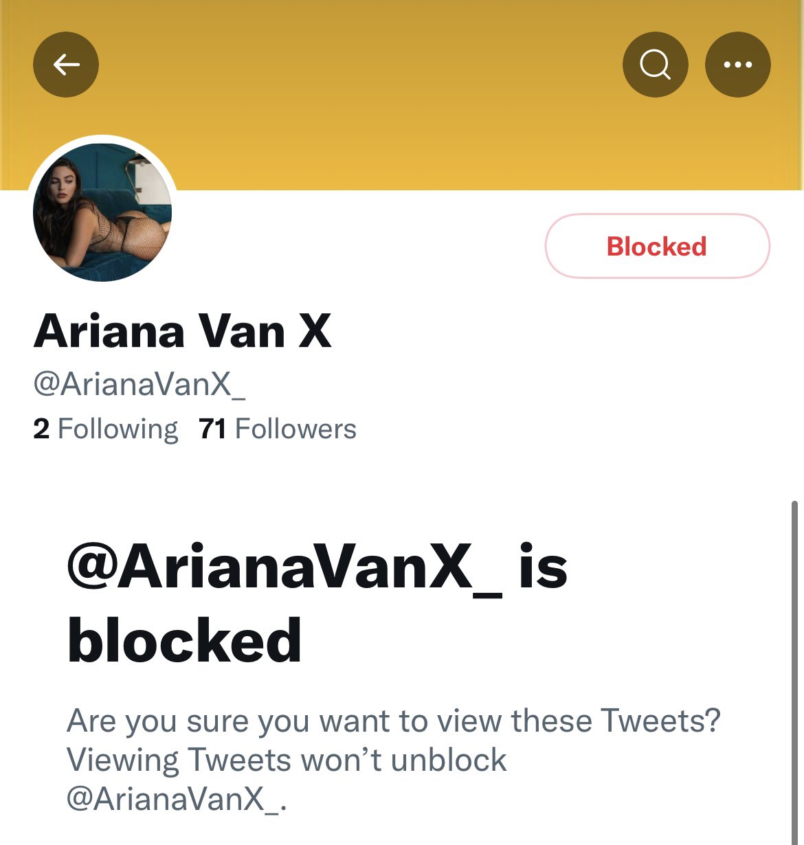 Ariana Van X On Twitter Arianavanx And Arianavanx2 Are Fake
