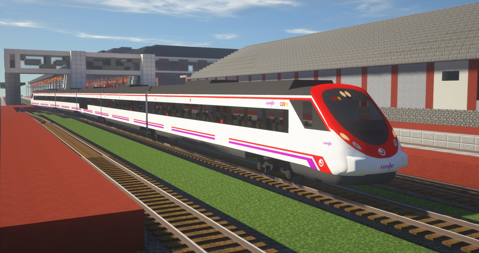 fercraft64 on Twitter: "#RealTrainMod #RTM_addon It's time for another update to the Renfe RTM ...