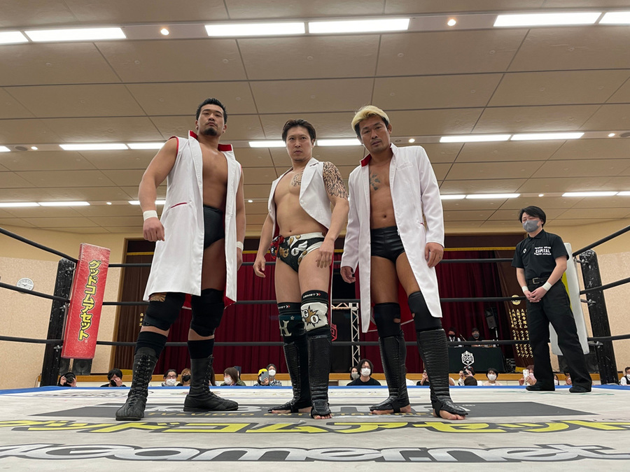 Dramatic DDT on Twitter: "Today for one time only Kazuki Hirata became a member of Eruption. He ...