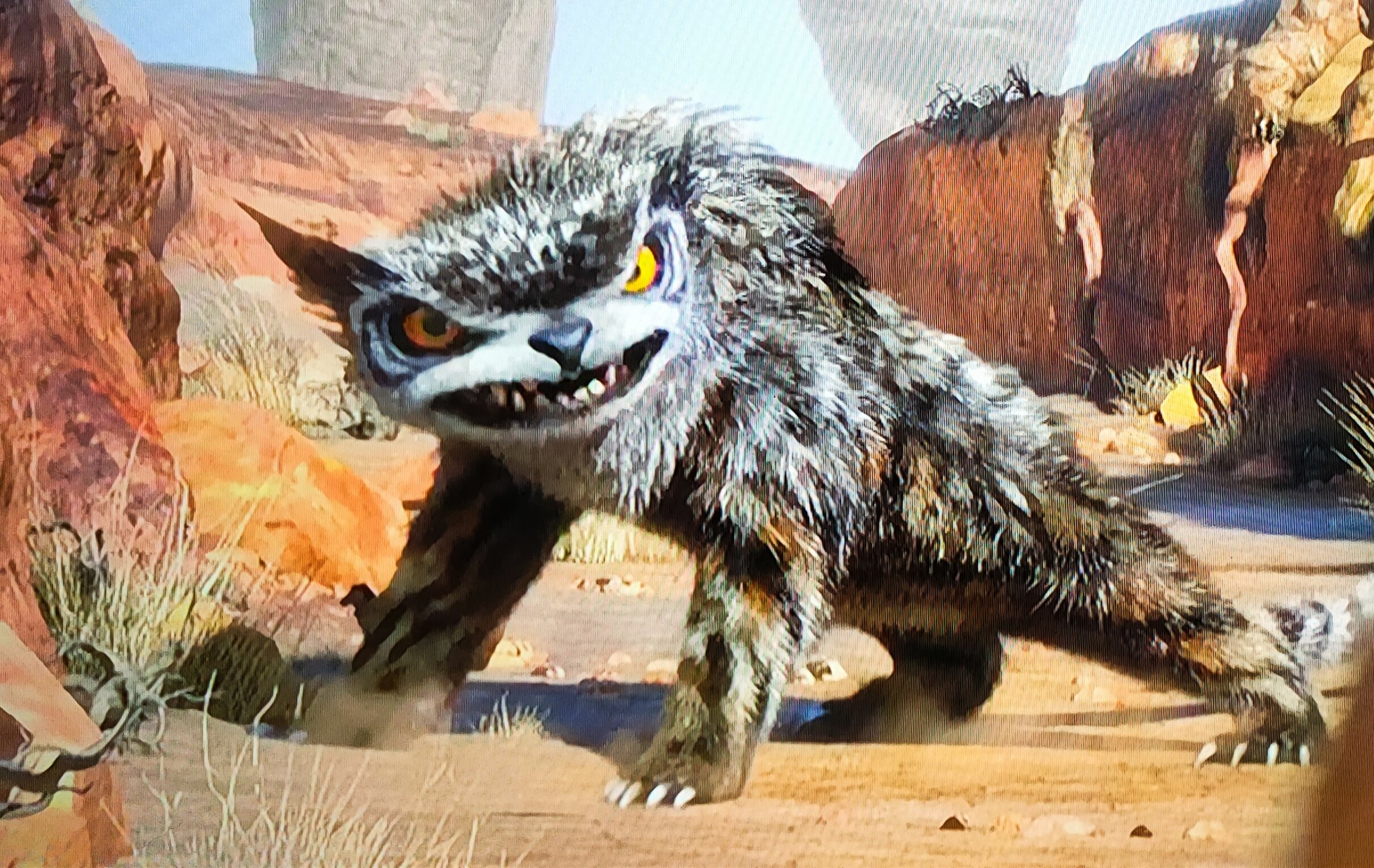 The Croods Macawnivore And Bear Owl