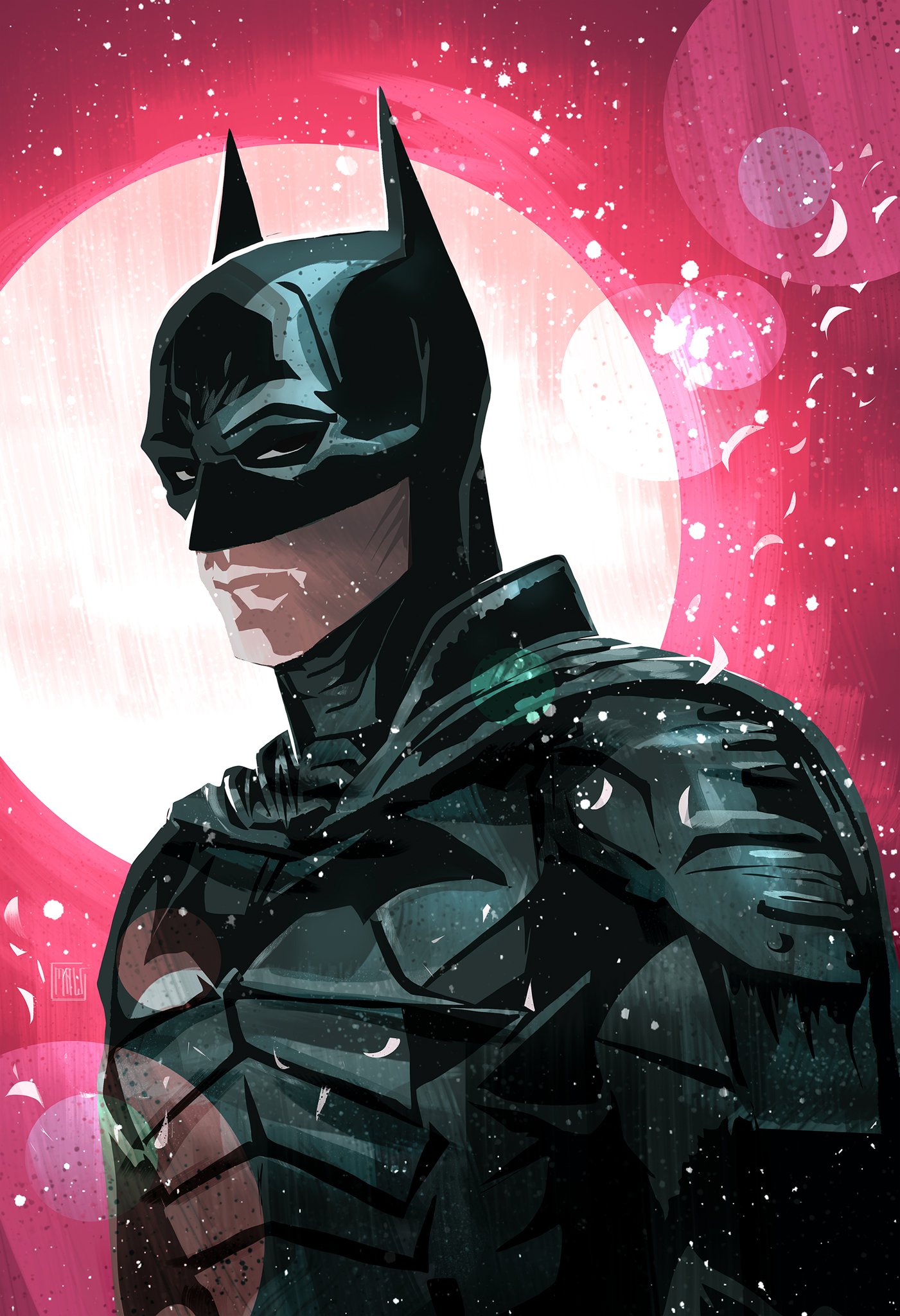 Pink Batman Wallpaper