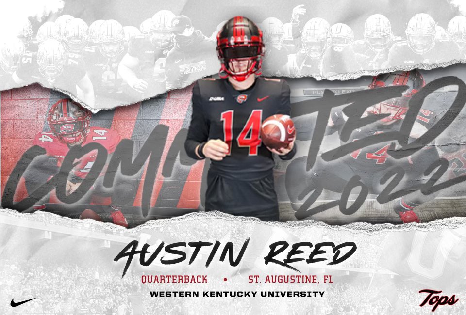 West Florida QB Austin Reed transfers to WKU : r/CFB