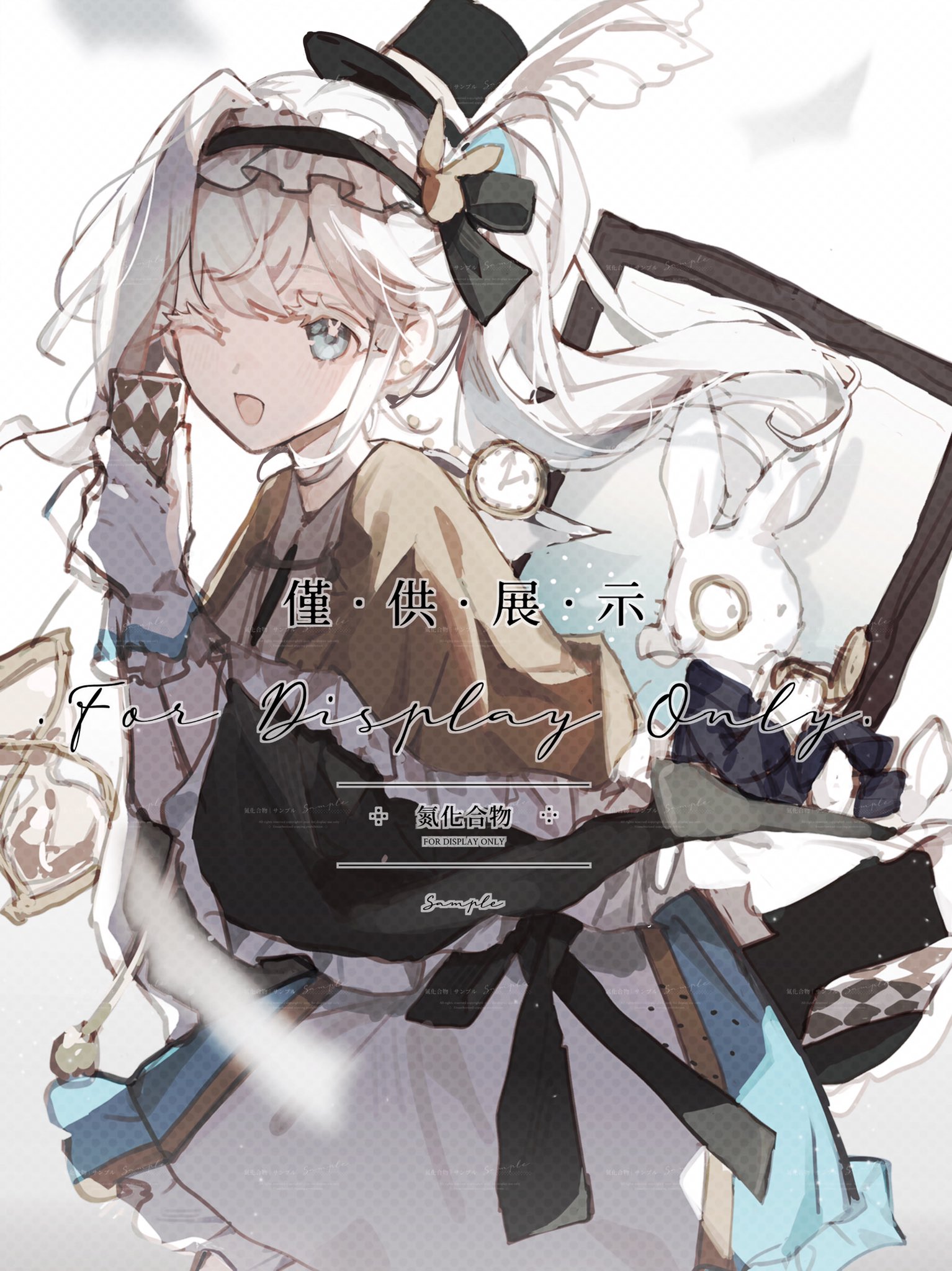 氮Chisso on Twitter: "🐰⏱🎩 #commission https://t.co/J4jNw0MKfP" / Twitter