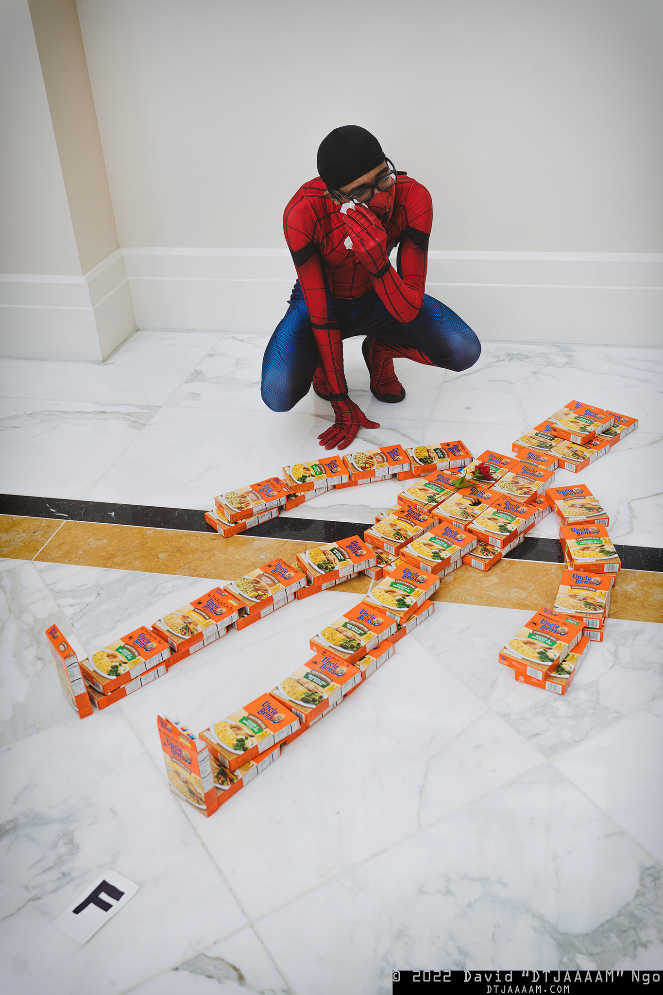 Spooderman Uncle Ben