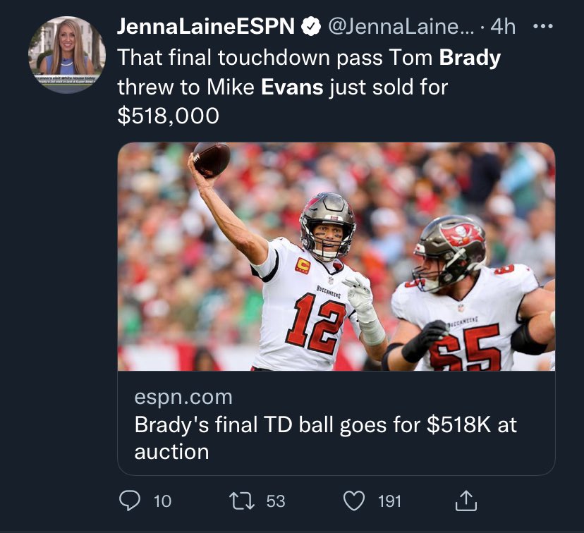 Who Is The Guy That Bought Tom Bradys Last Touchdown Ball