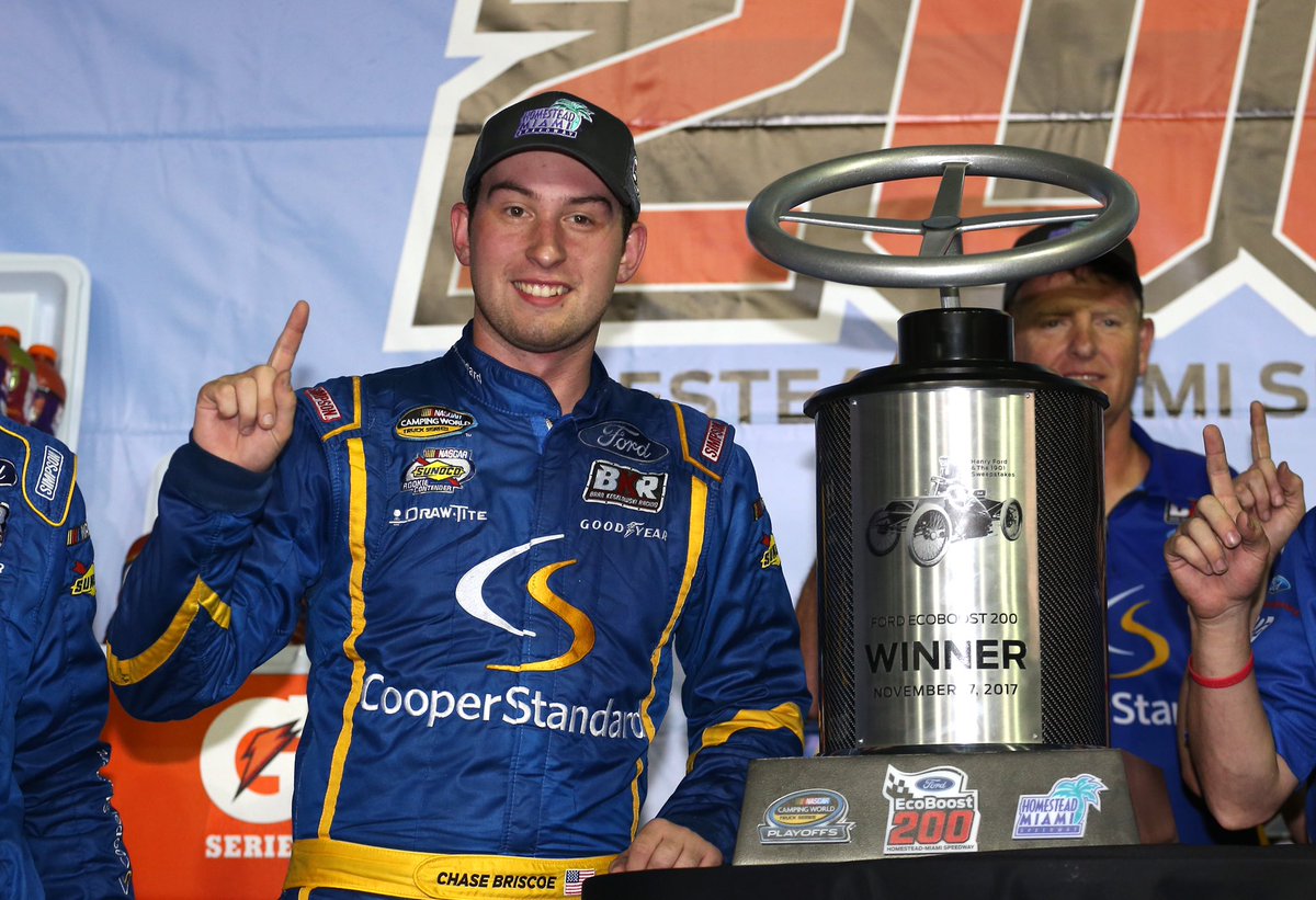 [Sharp] Former BKR Truck drivers finished 1-2-3-4 in today’s Cup race ...