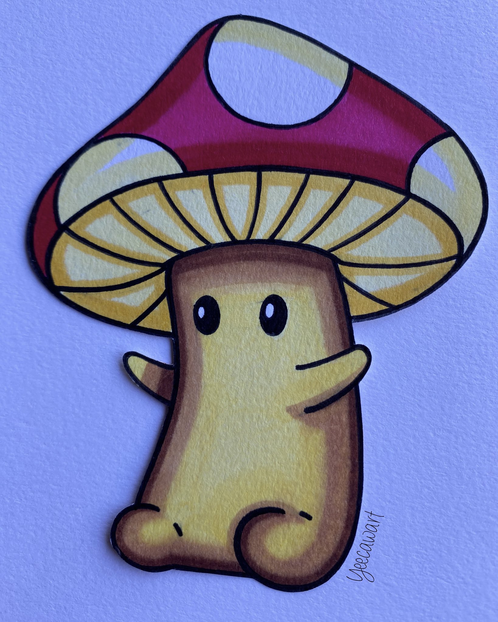 Cool Mushrooms Drawings