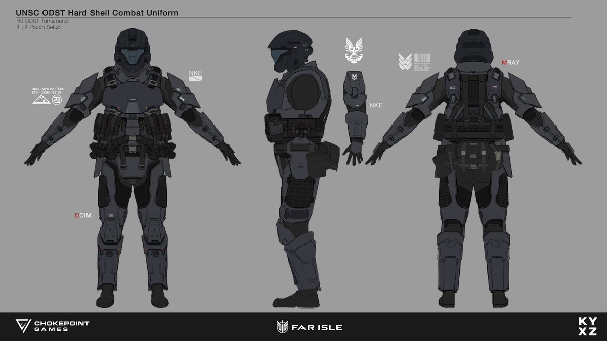 Halo 3 Odst Armor