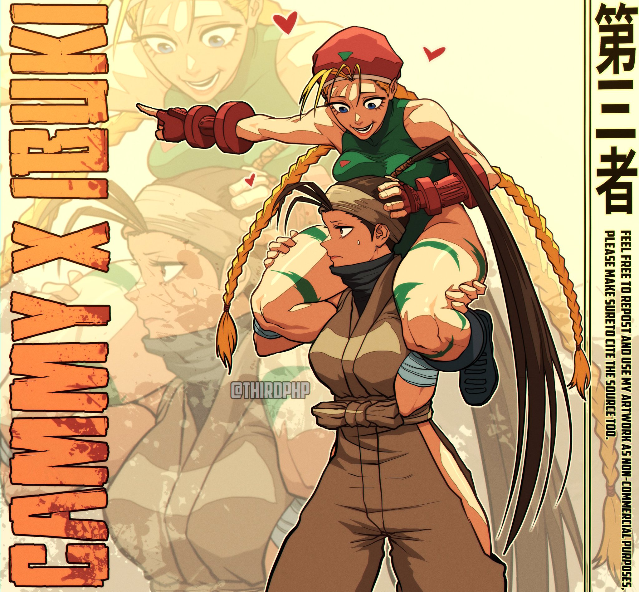 τεrd (Comms Closed) on Twitter: "Cammy and Ibuki FanArt Part 2 #StreetFighter…