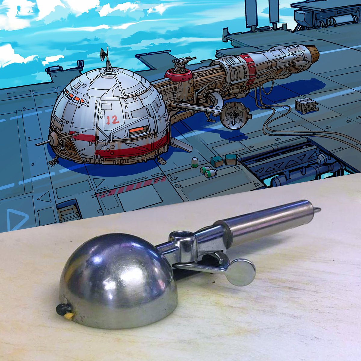 「The Art Of Space Goose https://t.co/2QDY」|IAMAGのイラスト