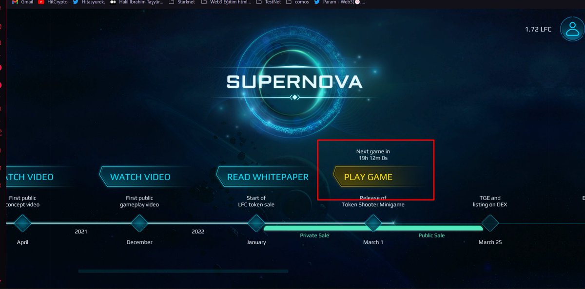 Halil Aka Starknet Enthusiast Pega🦄 on Twitter: "Herkese selam yeni bir #P2E projemiz var . Adı ...