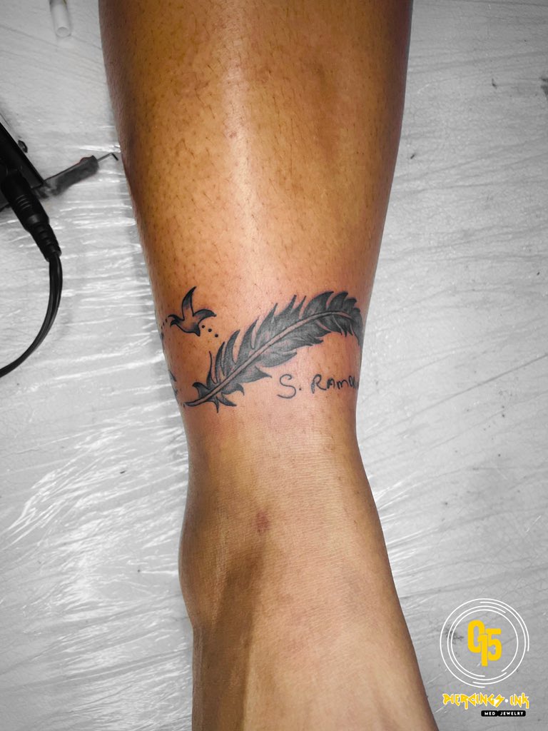Infinity Tattoos On Ankle