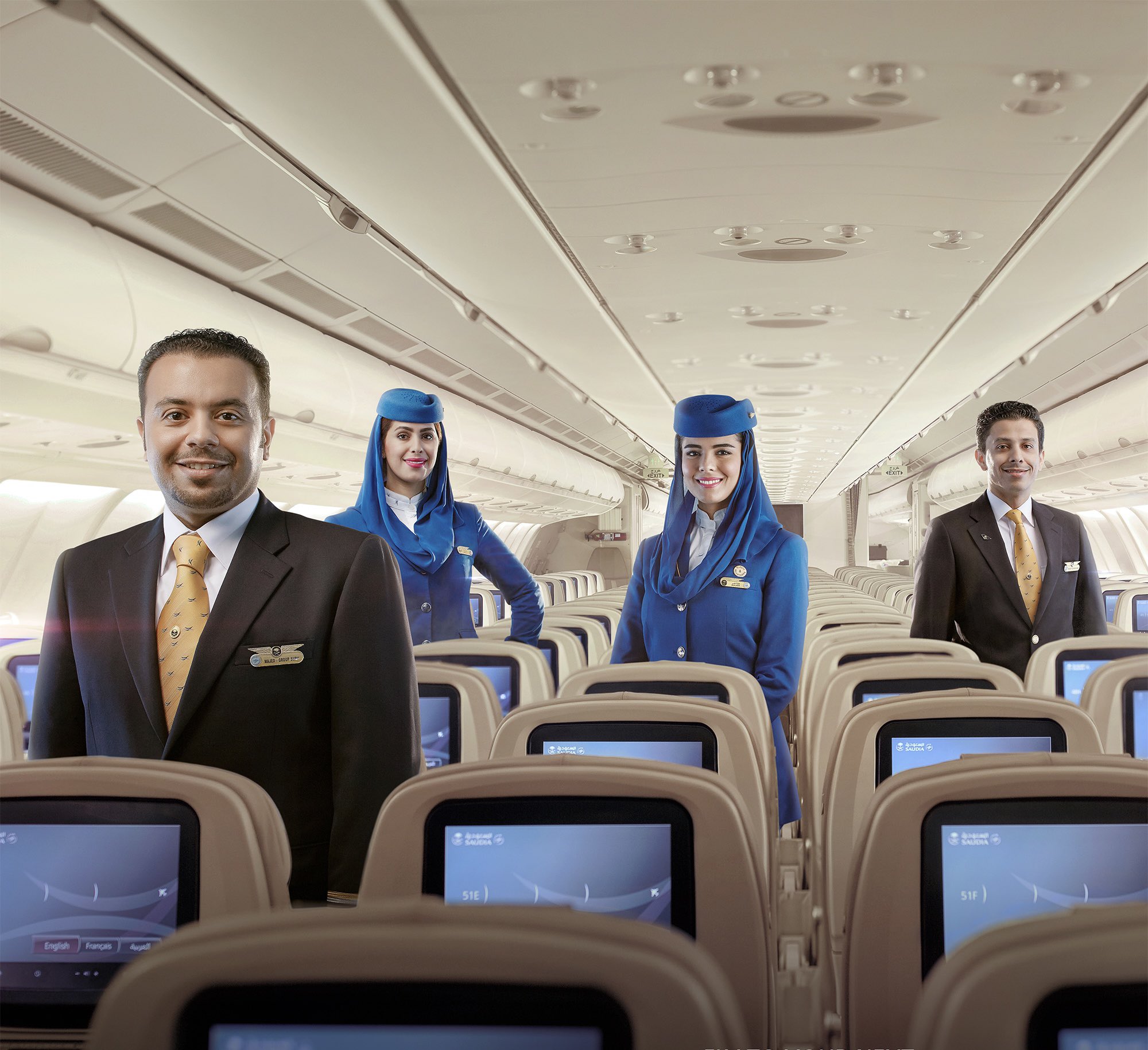 Saudi Airlines Cabin Crew