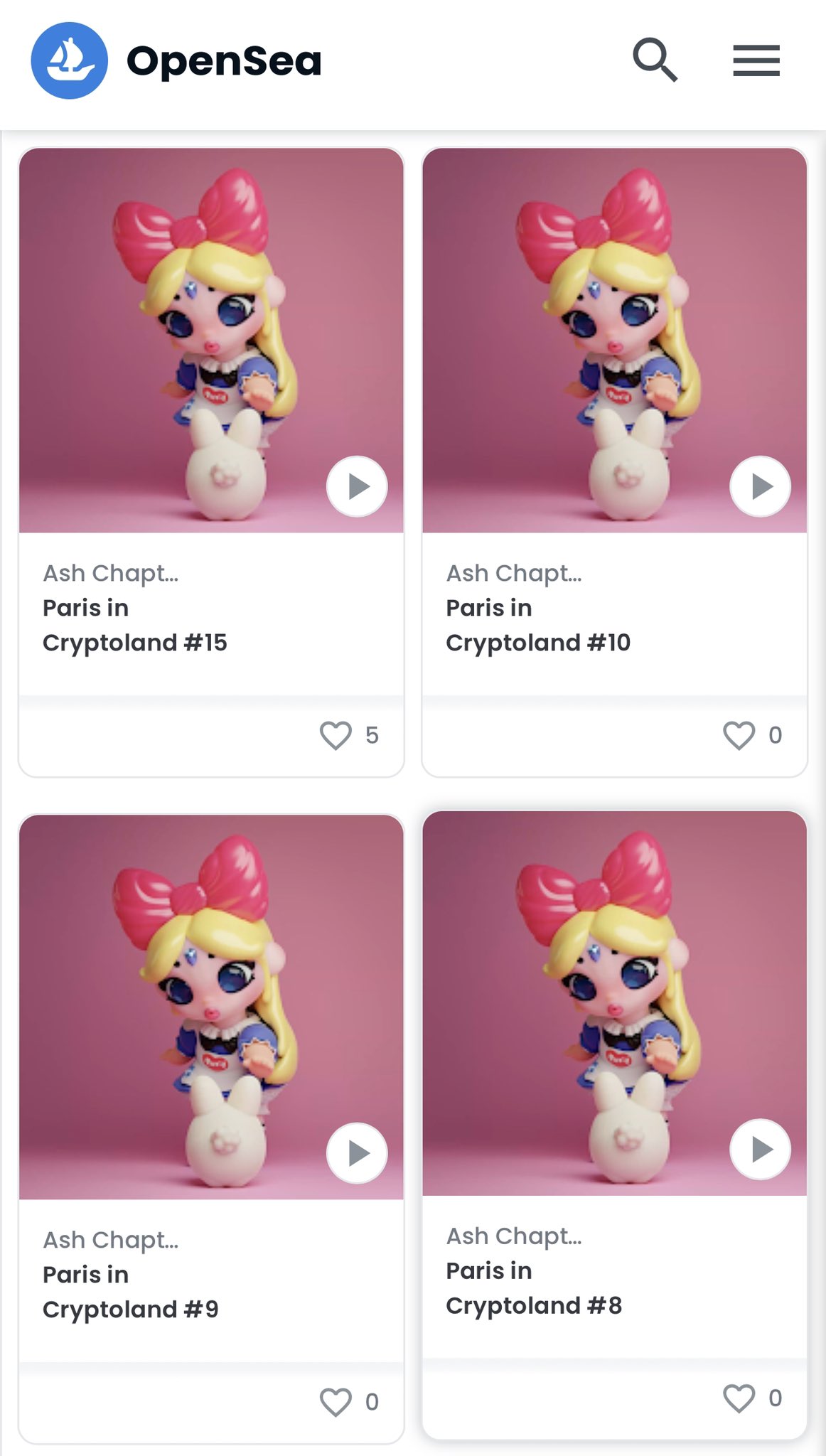 ParisHilton.eth on Twitter: "So happy to have my #AshTwo “Paris In Cryptoland” pieces in my ...