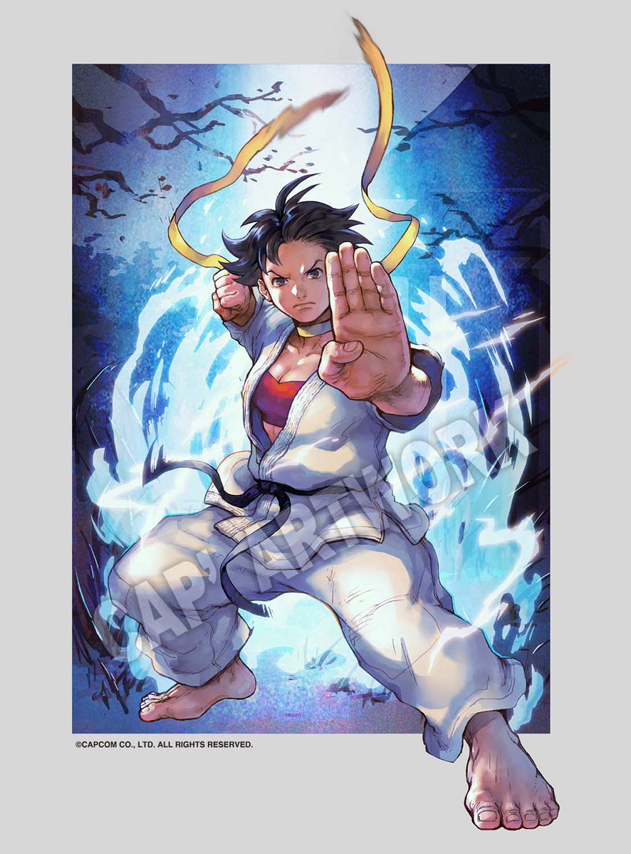 カプコン公式 CAP’ARTWORK on Twitter: "SF33rdの頃大好きで使用していたキャラなので担当出来て嬉しかったです。まことは緩急のある動きと精悍な印象が強かったので ...