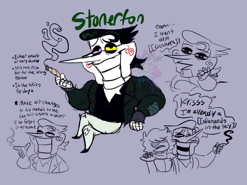 「I've seen others do their ref sheet if their own version of 」🌻 Huh ...