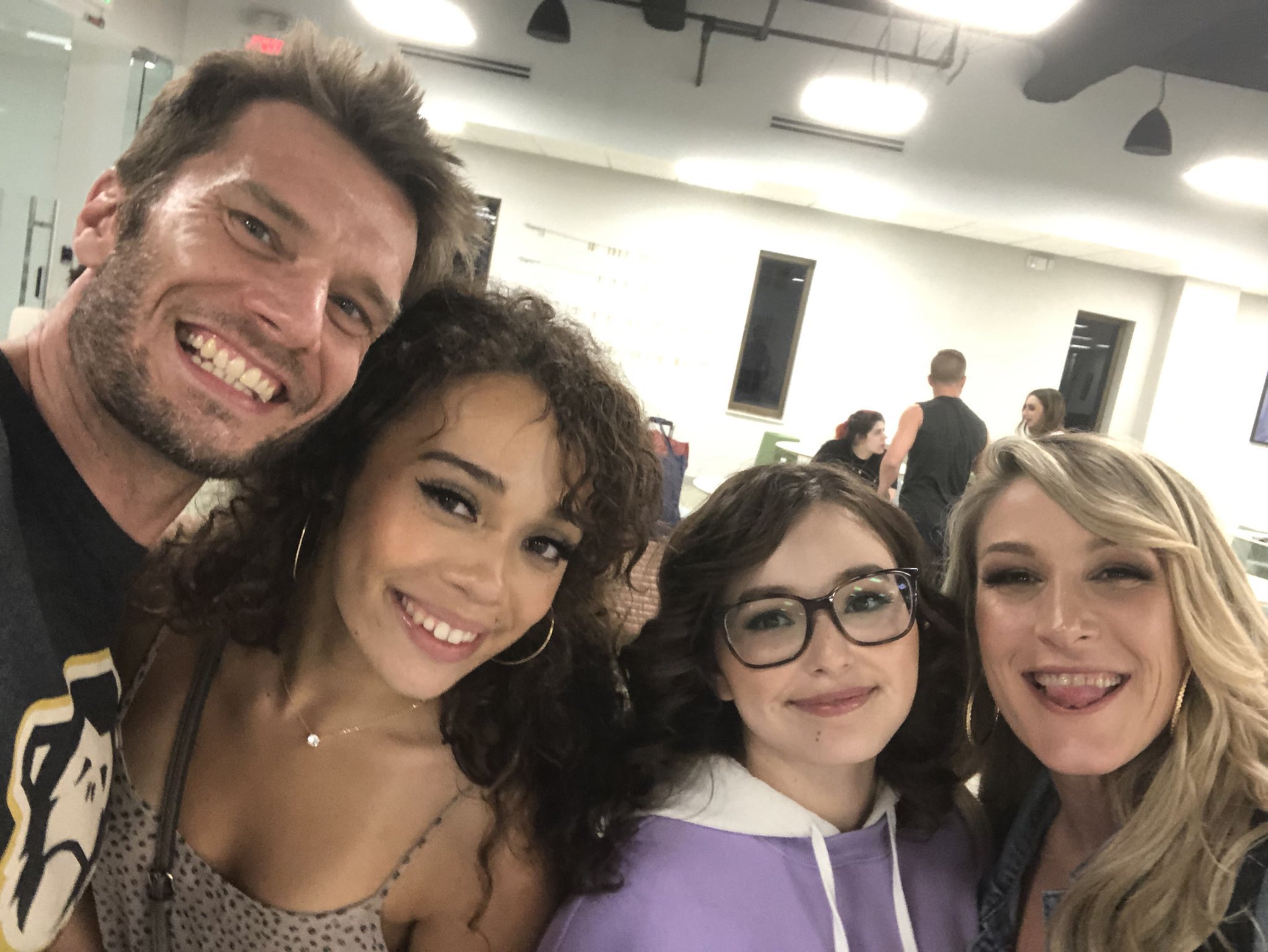 TW Pornstars - 1 pic. Leana Lovings 💕. Twitter. Being on set for @TeamSkeet is a blast. 🥰😉 ...