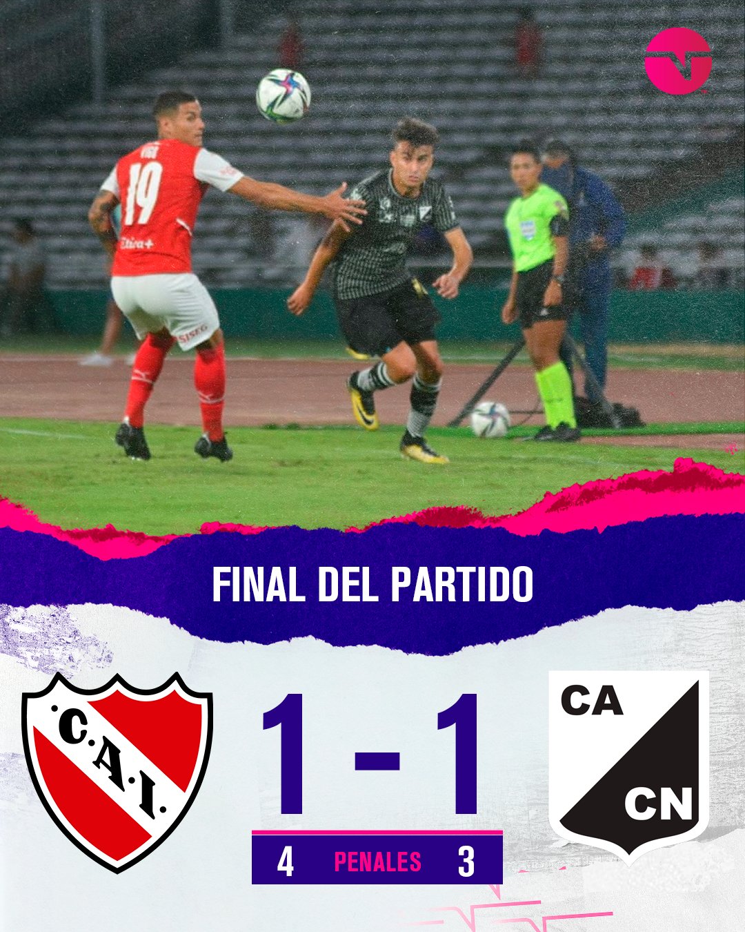 Tnt Sports Argentina On Twitter ¡central Norte LlevÓ A Independiente
