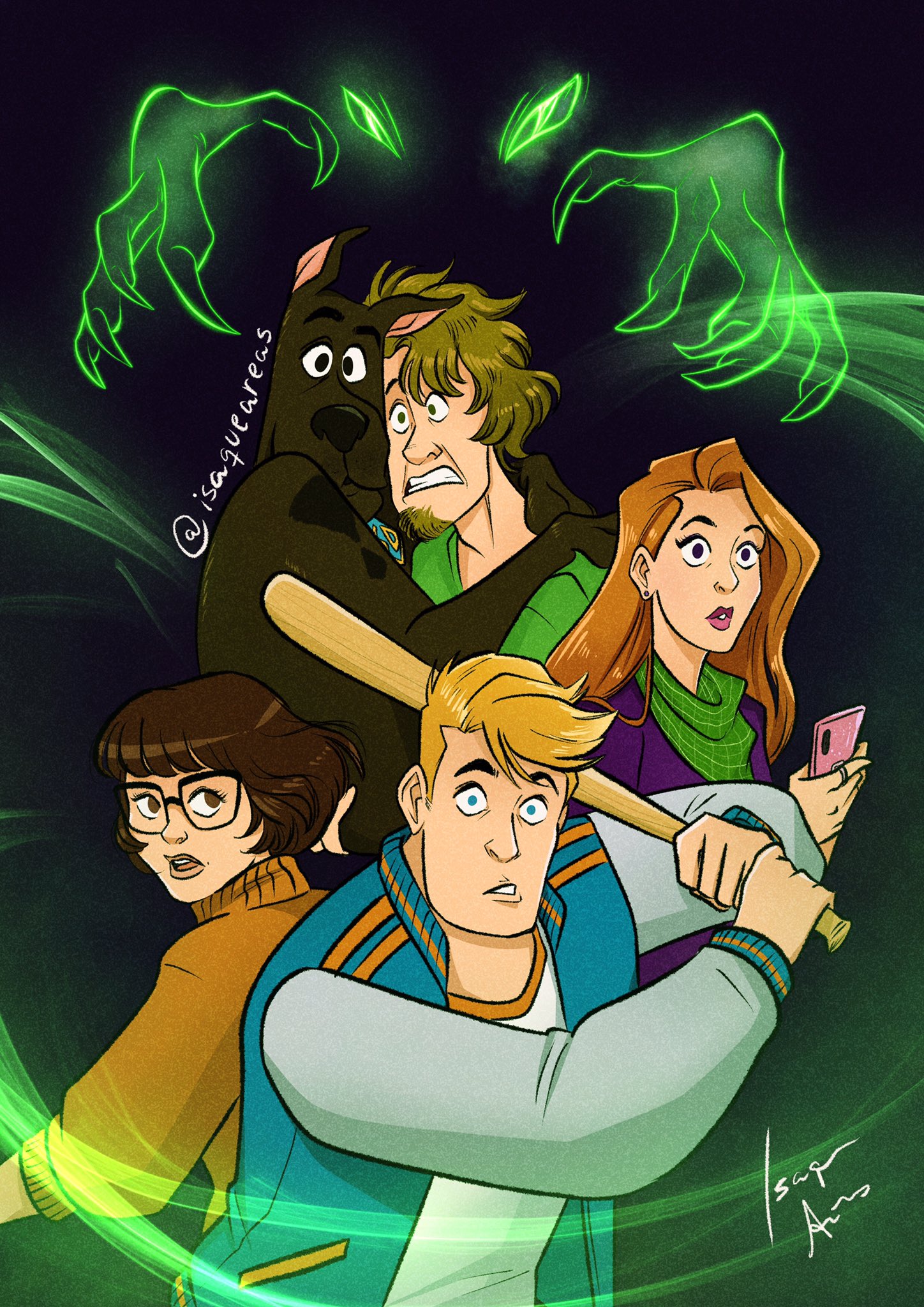 Scooby Doo Brasil On Twitter Fanart By Isaqueareas