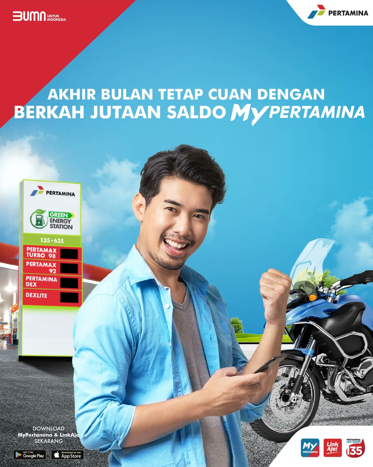 MyPertamina on Twitter: "Supaya bisa cuan di akhir bulan, buruan langsung bawa kendaraanmu ke ...