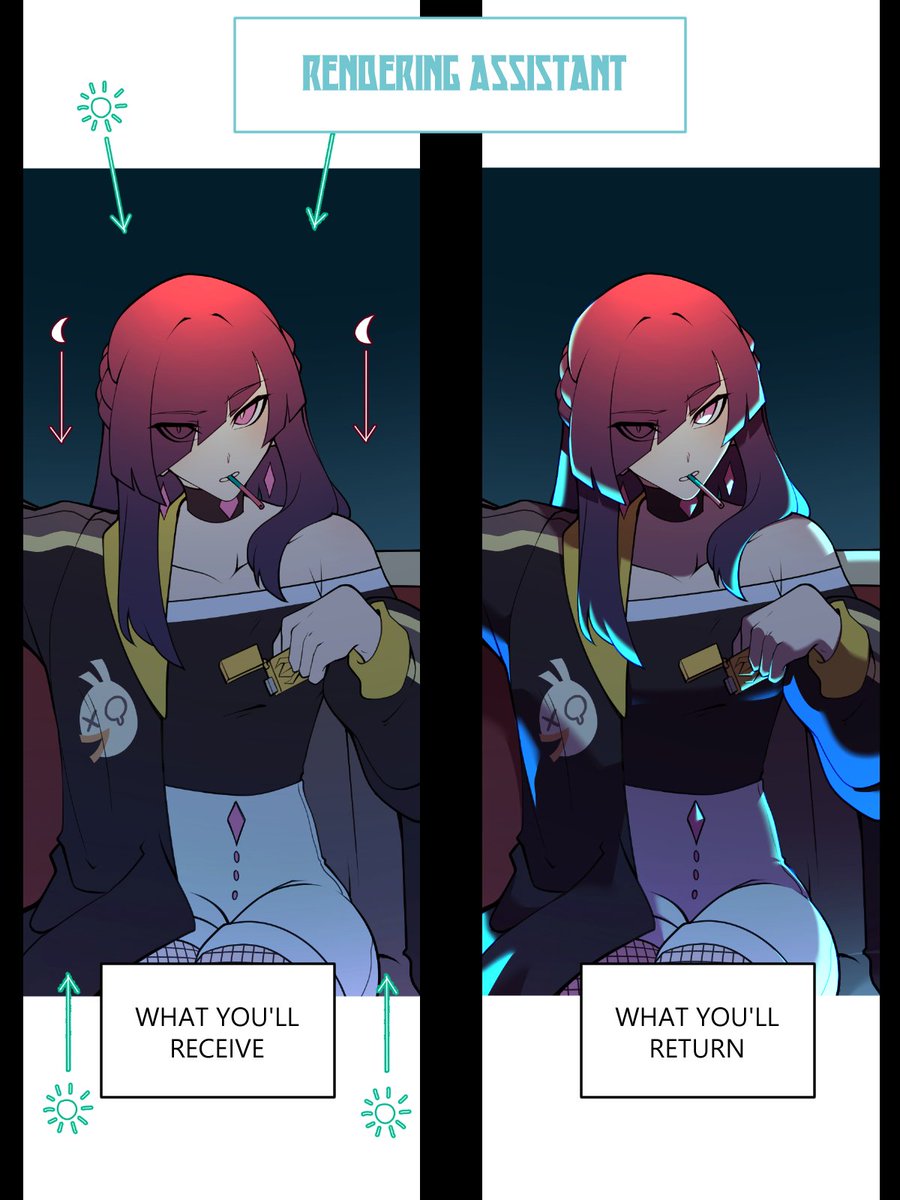 「Hiring webcomic rendering assistants for Straylight Tiger ⚡️」flying frappeの漫画