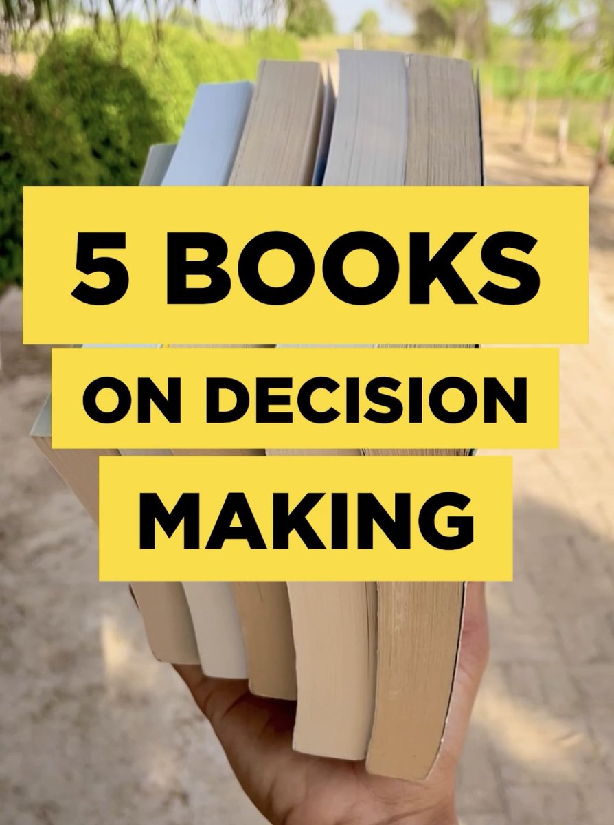 5 Books On Decision Making (thread) - Thread from Library Mindset ...