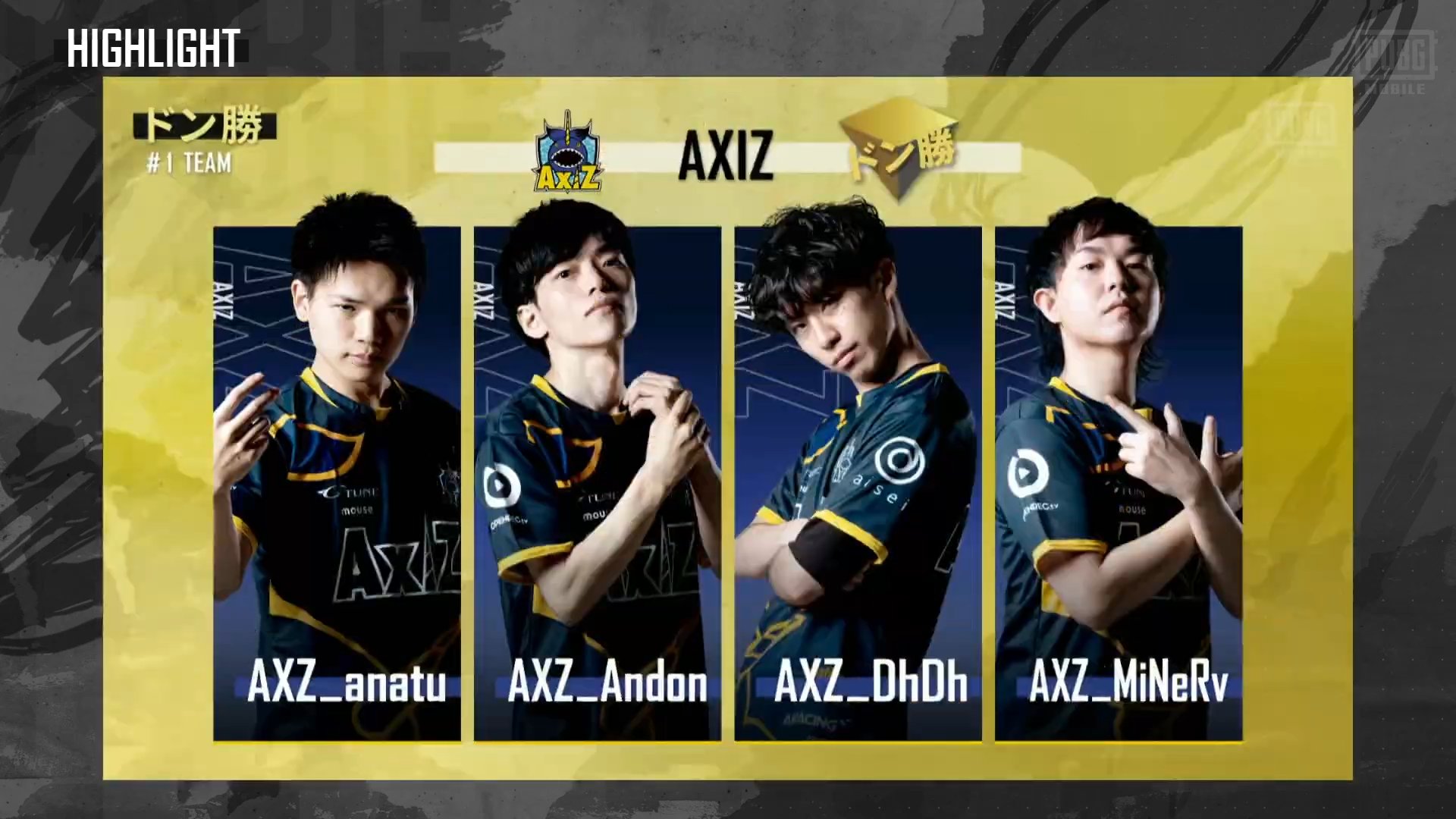 【公式】AXIZ (@AXIZ_gg) / Twitter