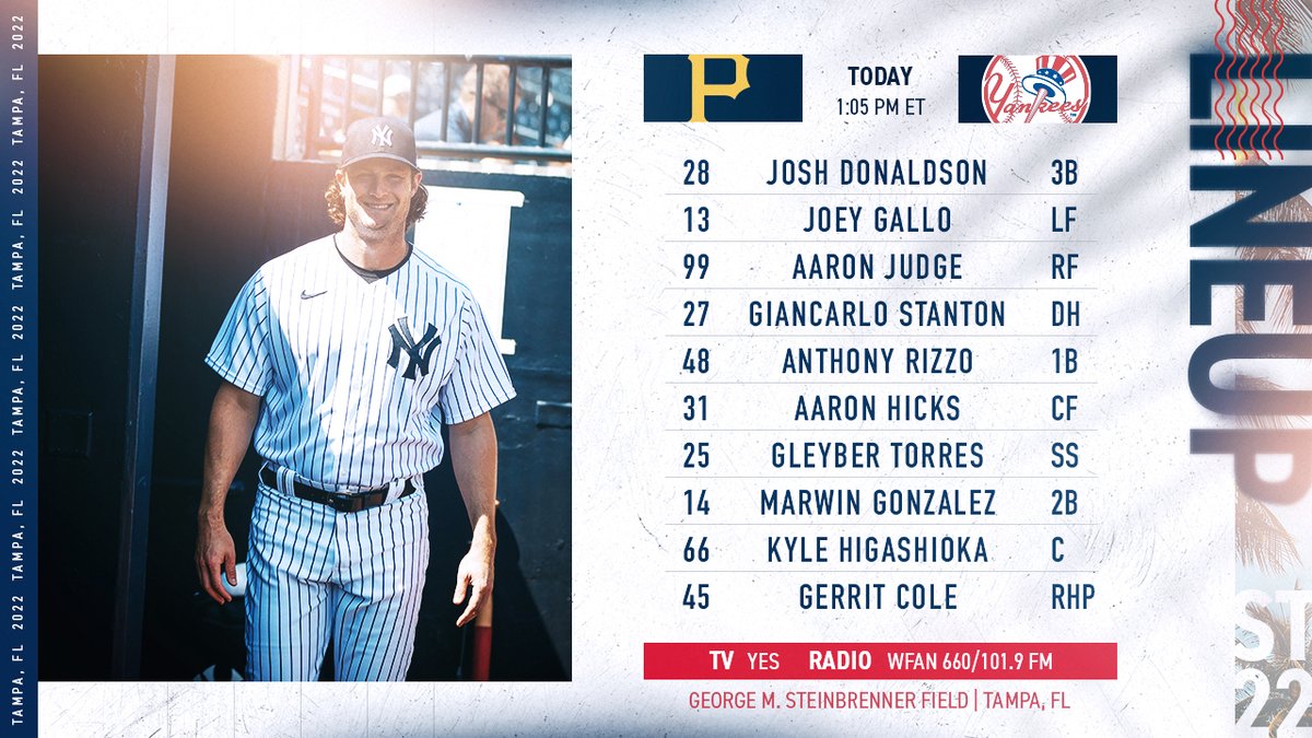 [Yankees] The Cole Train takes Tampa 🚂 : r/NYYankees