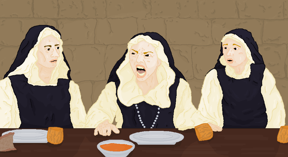 My MS Paint Benedetta tribute : r/blankies