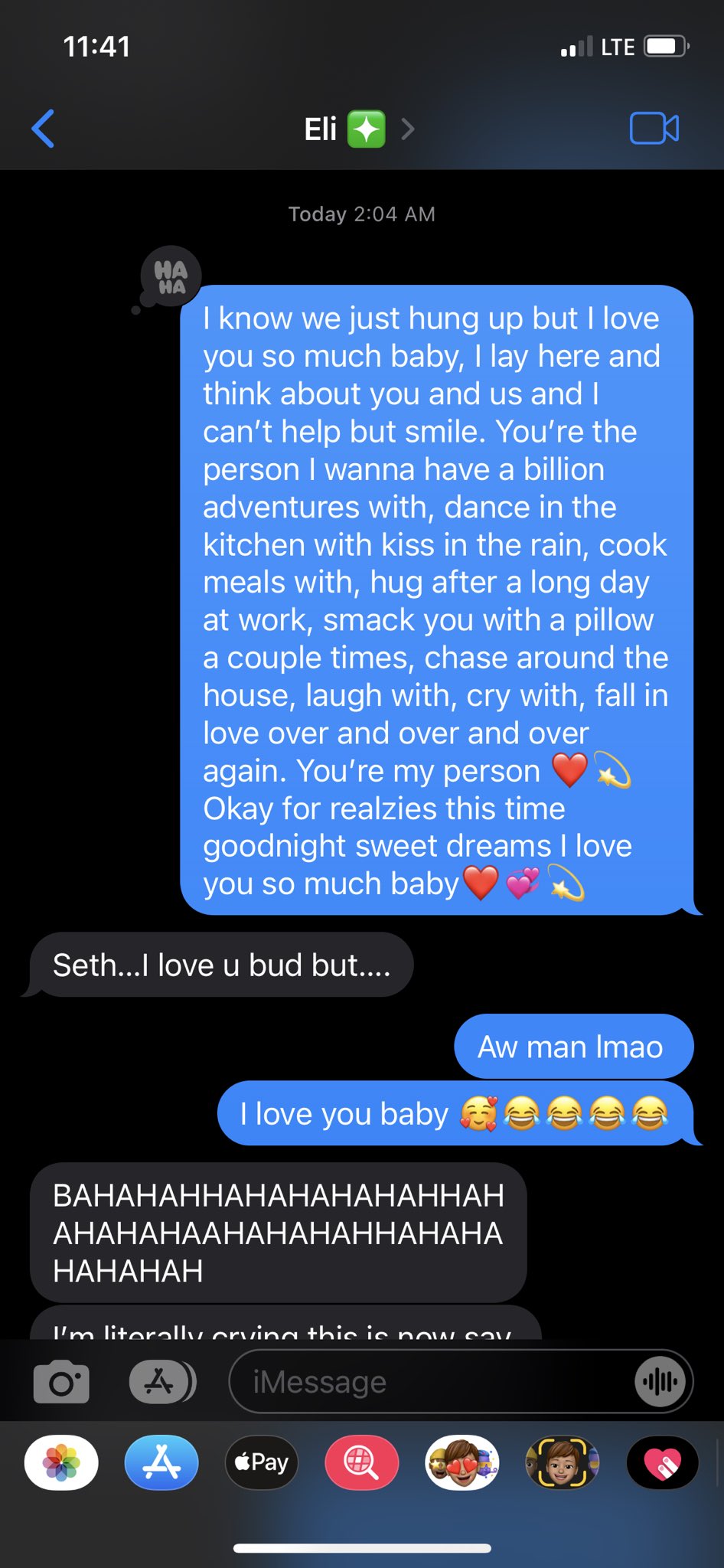 I Love You Seth