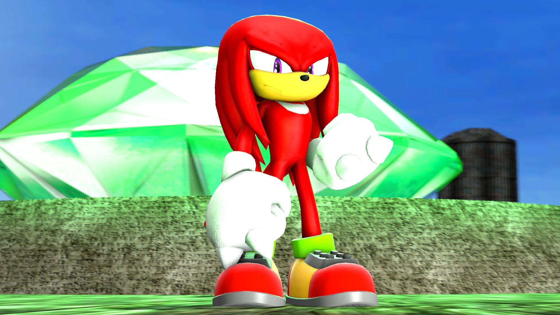 Hyper Knuckles The Echidna Wallpaper