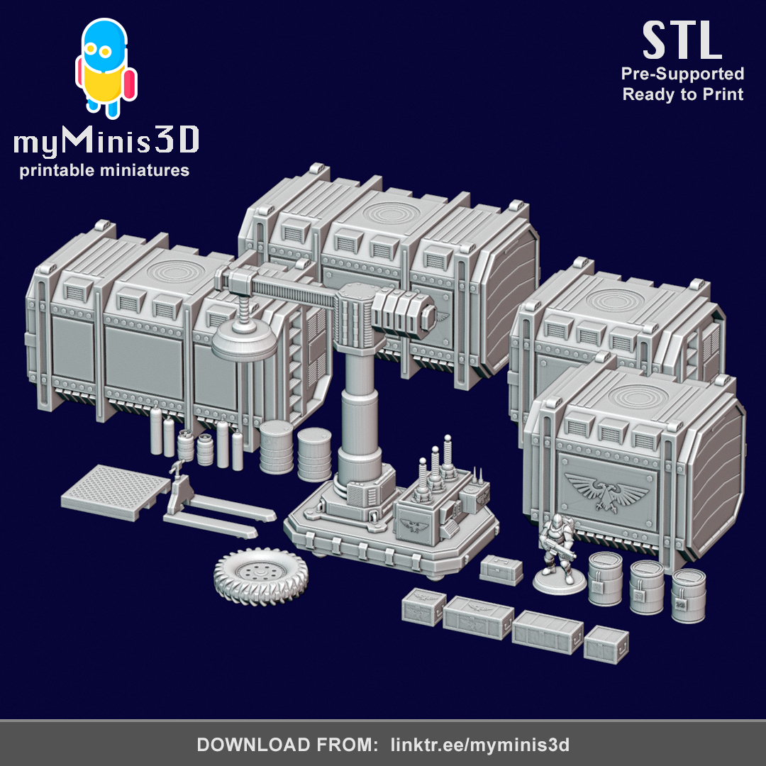 Warhammer Buildings 3D Models To Print – XNCUC