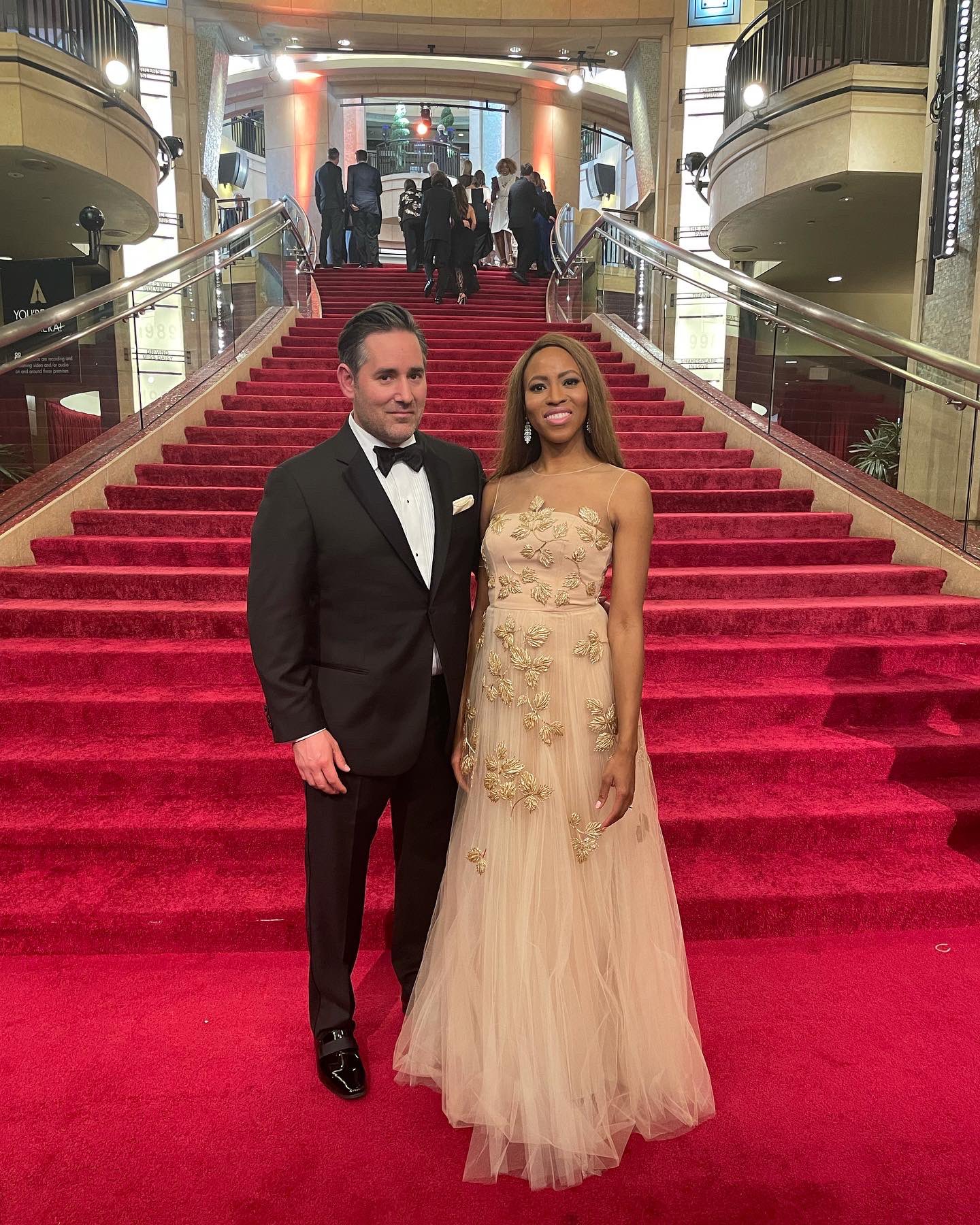Zain Asher Wedding Chiwetel Ejiofor & Zain Asher Attend Their Kid